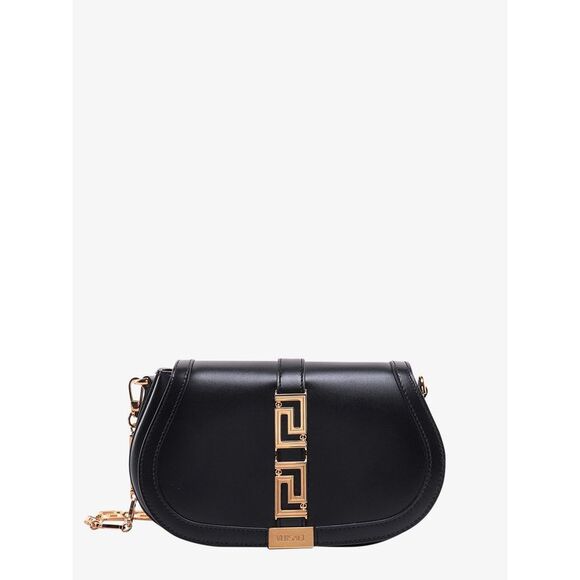 Versace | Bags | Versace Versace Woman Black Shoulder Bags | Poshmark